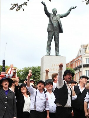 28 pictures from today's 1913 Lockout commemoration celebrations