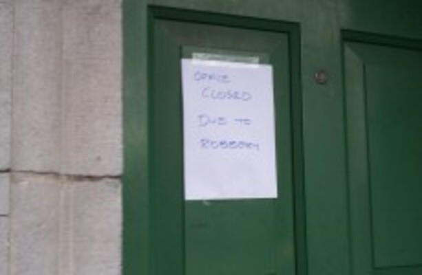 Three raiders escape after armed robbery of Athy post office