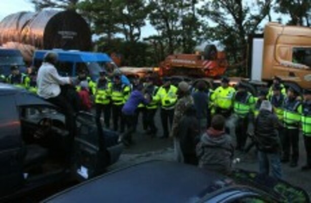 Over €16 million spent on policing protests against Corrib gas pipeline