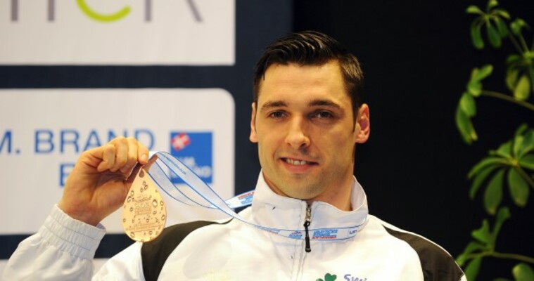 Ireland’s Barry Murphy wins bronze medal at European Swimming Championships