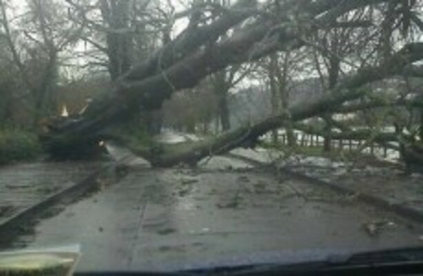 What's the severe 'red alert' weather like where you are?