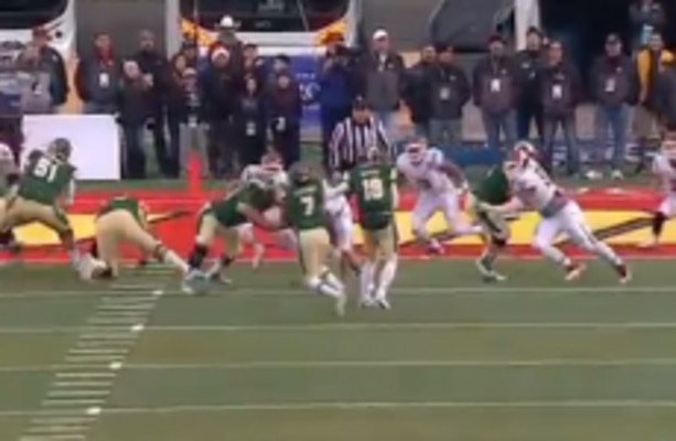 VIDEO: Brilliant 'Statue of Liberty' play from last night's college ...