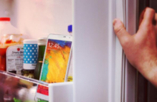 Have you ever accidentally put your phone in the fridge?