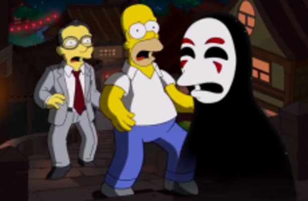 The Simpsons paid a touching tribute to legendary Japanese animator ...