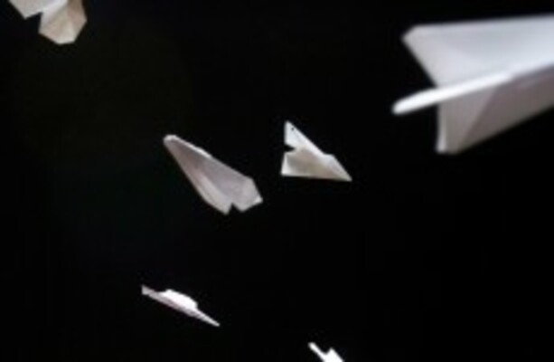 This incredibly accurate paper plane was the highlight of England's ...