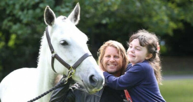 Horses are helping children with disabilities to gain confidence and trust