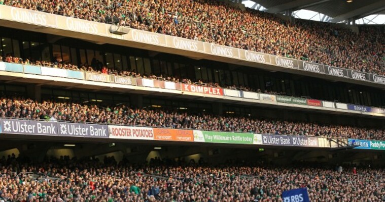 You'd need the Cusack Stand to hold all of Dublin's millionaires