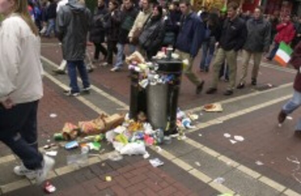 Dublin, Cork and Limerick are the dirtiest cities in Ireland