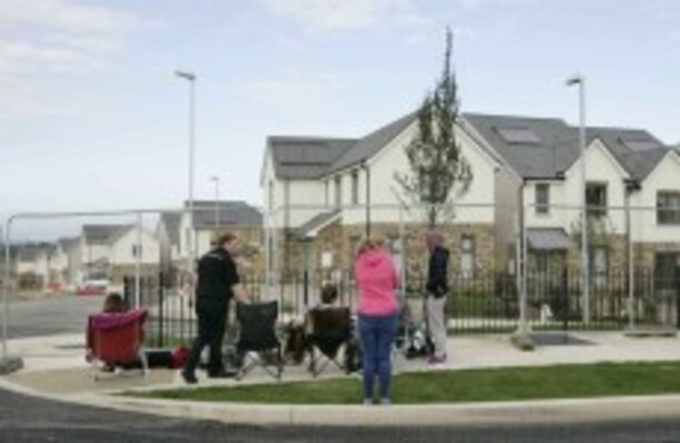 Seriously? Back here again?: These house hunters are queuing to buy homes