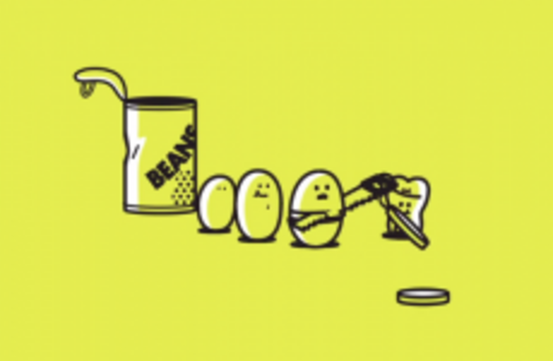 This cute animation will tell you exactly how a baked bean becomes a fart