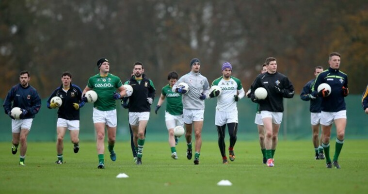 Ireland's International Rules stars tog out for Carton House get-together