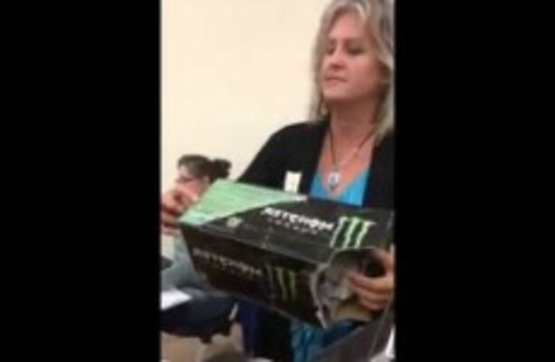 Woman explains how Monster energy drinks are the work of Satan, goes viral