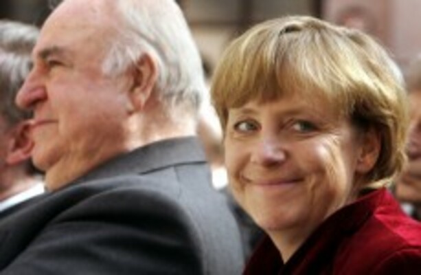 Former German chancellor denies he said Merkel is 'ruining my European ...