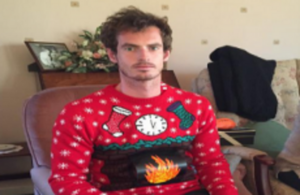 Andy Murray LOVES a good Christmas jumper · The 42