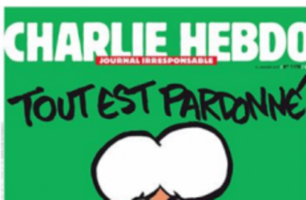 Touching 'All is Forgiven' Charlie Hebdo cover released · TheJournal.ie