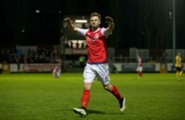 Greg Bolger scored a 45-yard wondergoal as St Pat's beat Derry · The 42