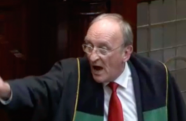Seán Barrett got into another almighty row with a TD in the Dáil this ...