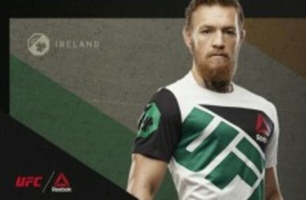 Conor McGregor was on hand to unveil Reebok's new Ireland UFC kit