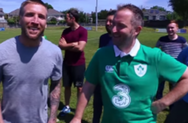 The Off The Ball team did the hurling crossbar challenge, with mixed ...