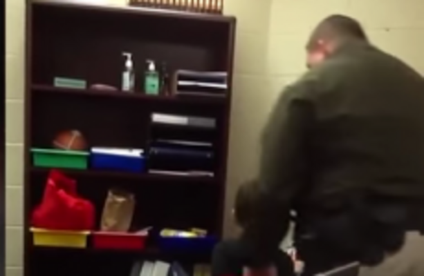 Parents sue after video shows eight-year-old special needs students ...