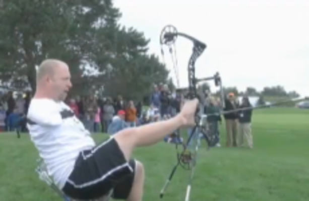 WATCH: 'Armless Archer' breaks Guinness World Record · The 42