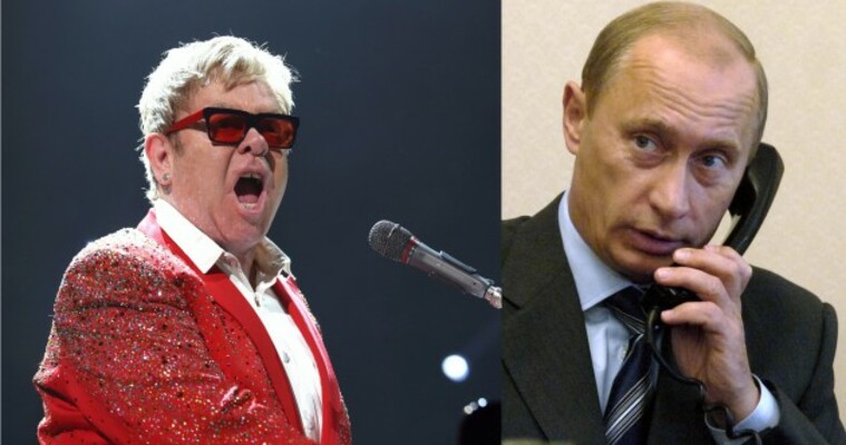 Listen Elton John Agrees To Go To Moscow Pride Parade In Hoax Call