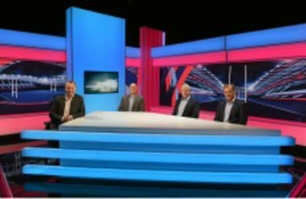 TV3 studio looks like the Blockbusters and Catchphrase sets got it on ...