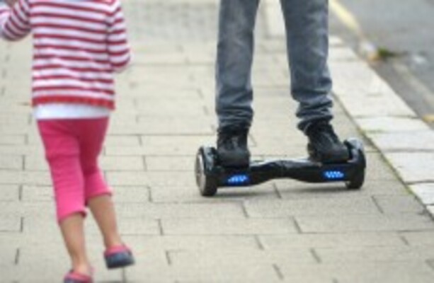 You need a driver's licence to use these weird-looking scooters