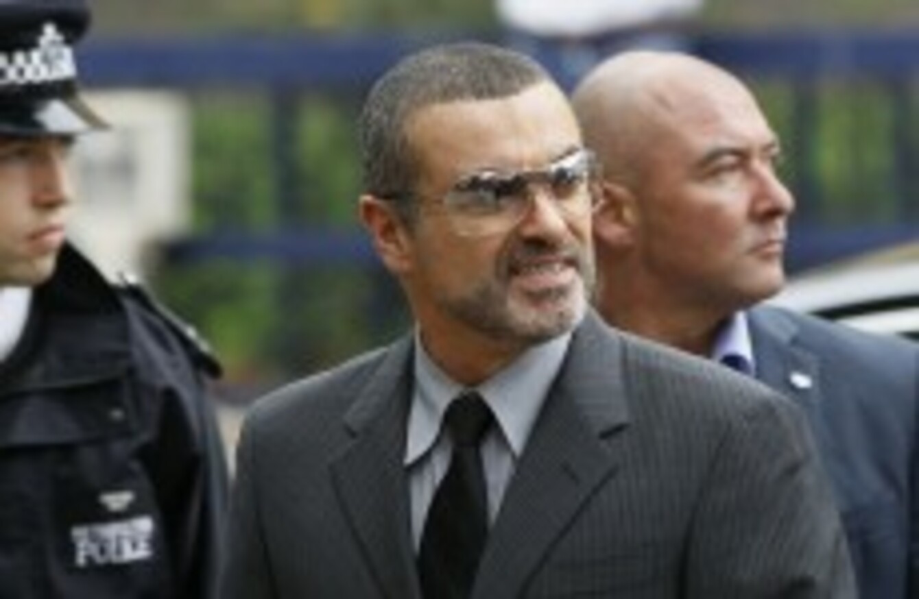 George Michael sentenced to eight weeks in prison · The Daily Edge