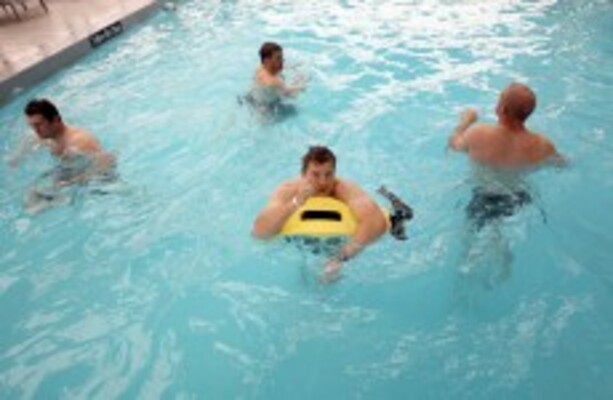 In pictures: Irish players hit the pool for recovery session · The 42