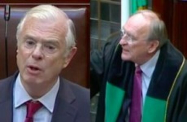 Peter Mathews was thrown out of the Dáil and given an unusual ...