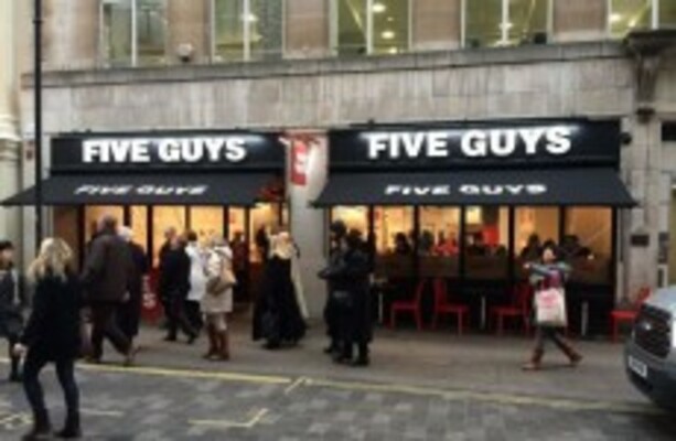 Here's where the first Five Guys restaurant will be opening in Dublin
