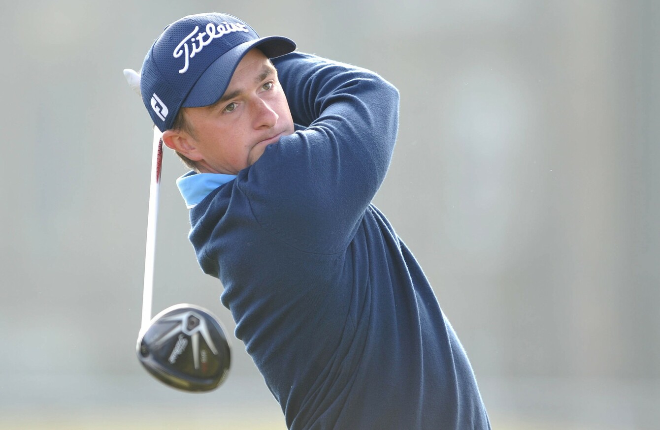 Paul Dunne has endured a tough start to life on the European Tour