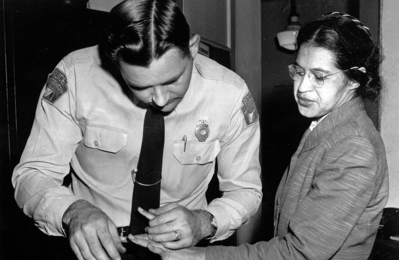 Sixty years ago Rosa Parks refused to give up her seat on a bus - and ... Sixty years ago Rosa Parks refused to give up her seat on a bus - and ...