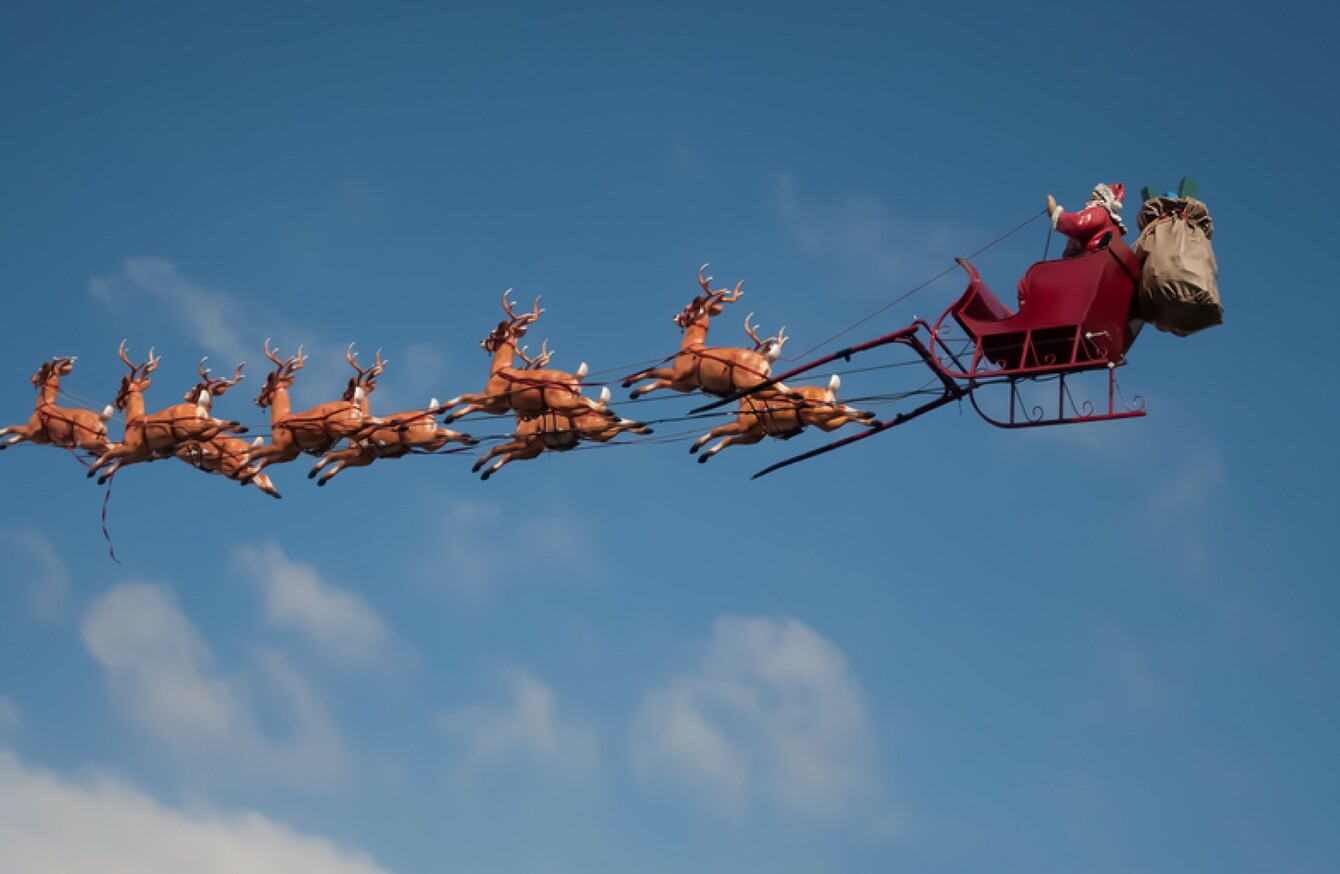 It's almost time - Santa Claus cleared to fly in Irish airspace