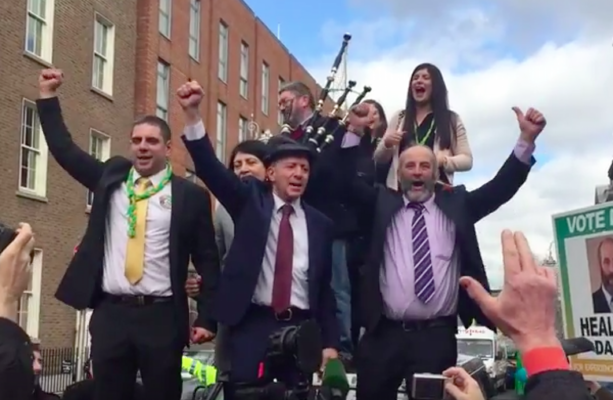 The Healy-Rae brothers just had a mini concert outside the Dáil because ...