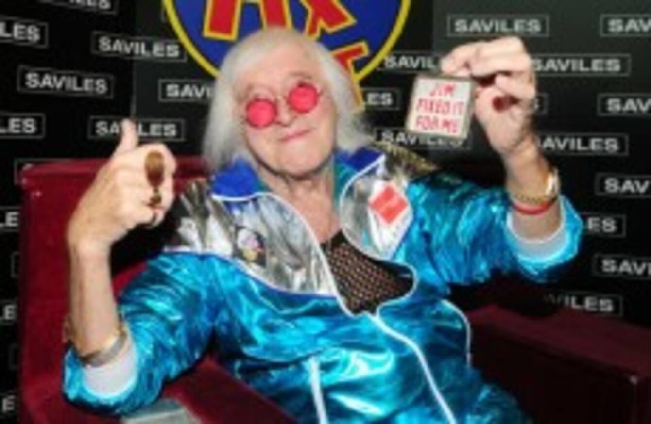Jimmy Savile dies at home, aged 84 · TheJournal.ie