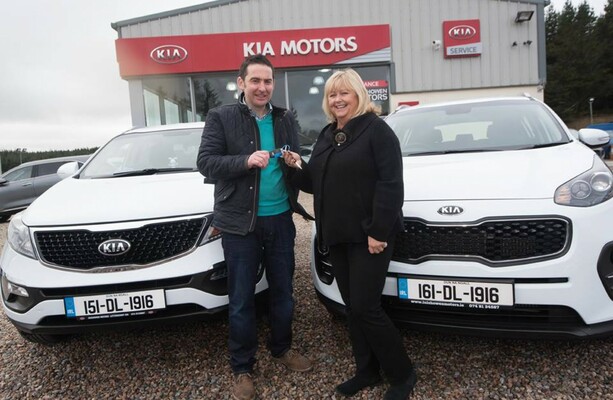 This Donegal woman got a new car with a very patriotic number plate