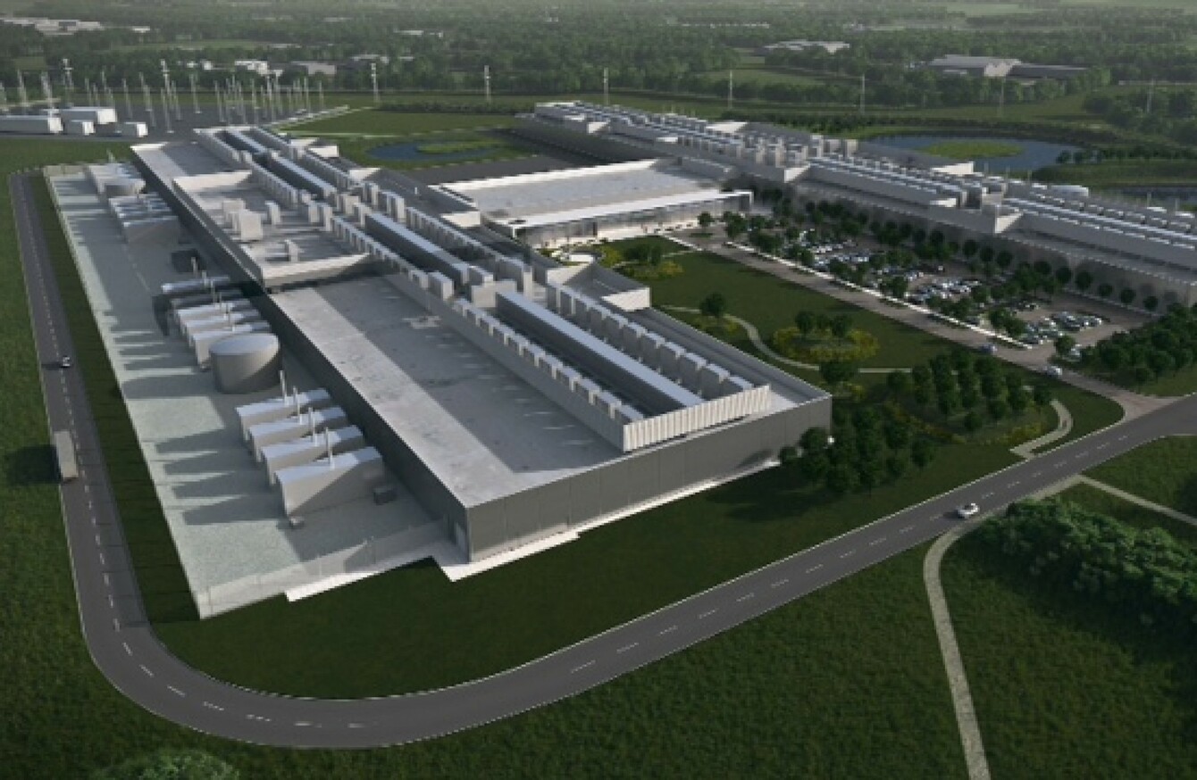 Facebook's data centre in Meath will now be the size of eight Aviva pitches
