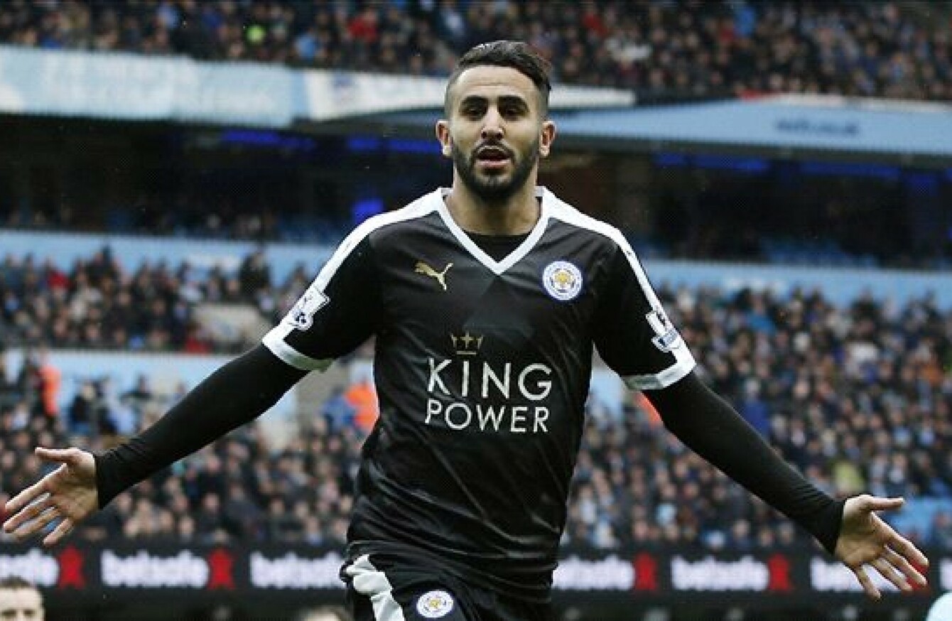 Mahrez: I didn't eat so I could play football · The42