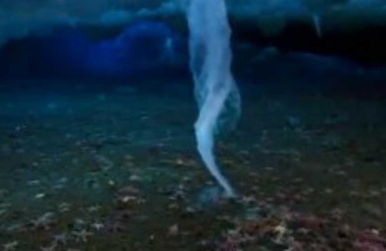 WATCH: The "ice finger of death" at work · TheJournal.ie