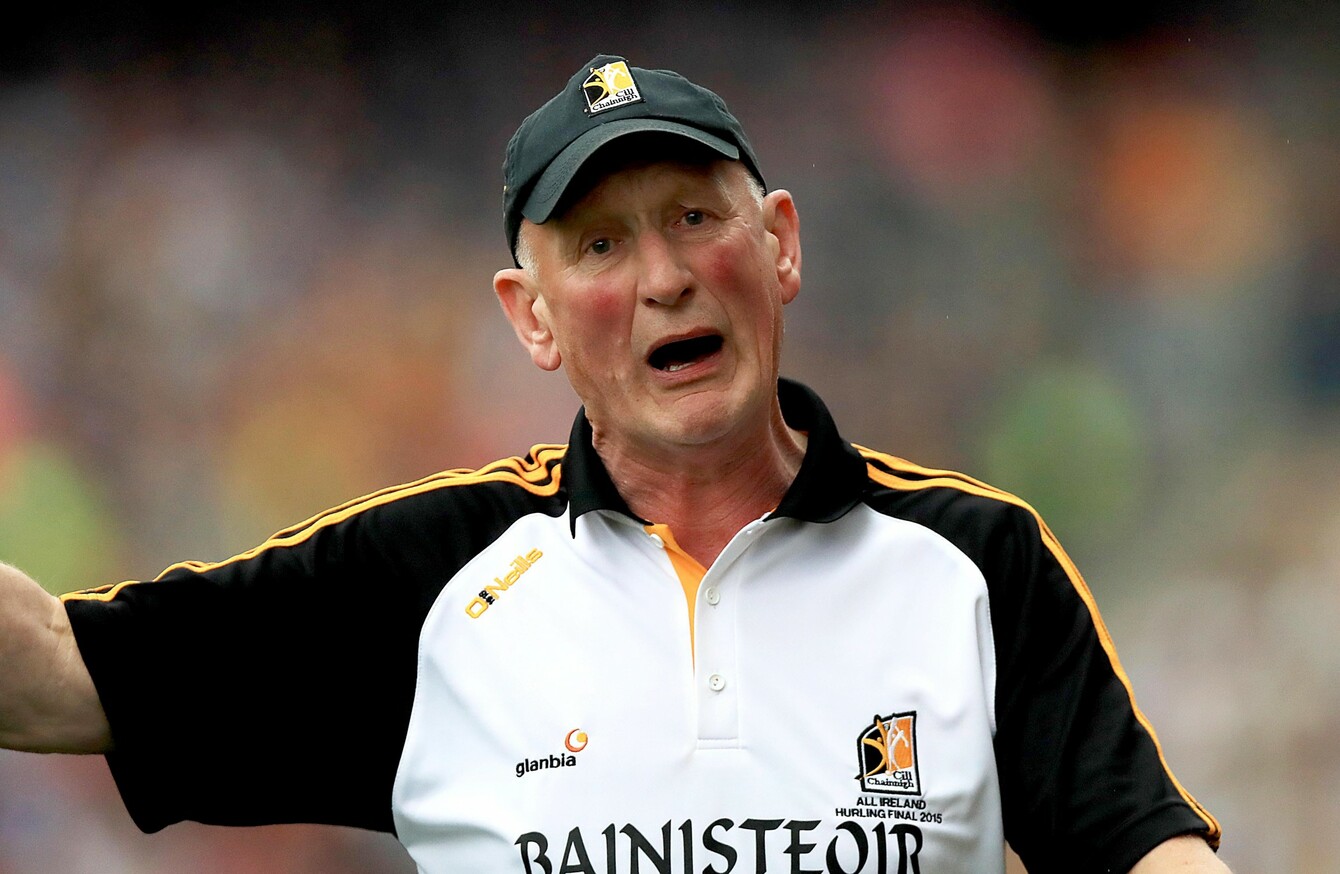 Brian Cody: 'It took a huge effort to stay in touch, to fight it out ...