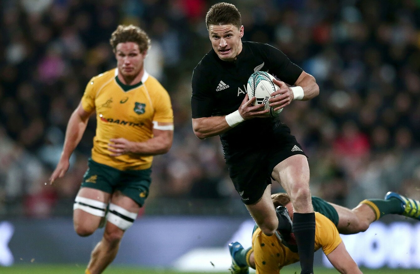 Beauden Barrett re-signs with New Zealand until after 2019 World Cup