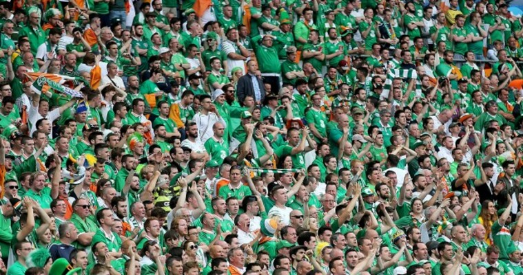Irish fans to be awarded by Uefa for their 'outstanding contribution ...