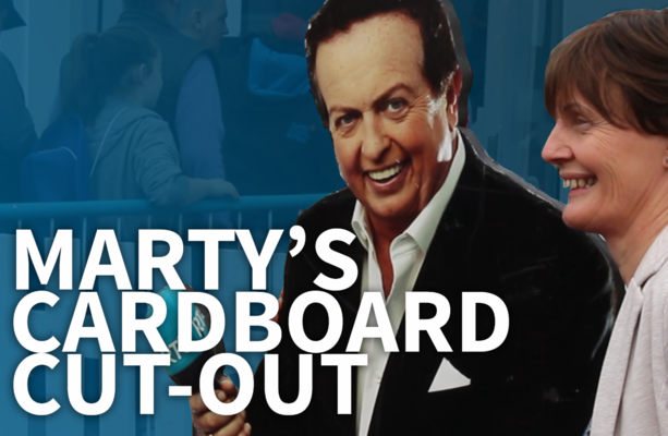 How Marty Morrissey and his cardboard cut-out own the Ploughing