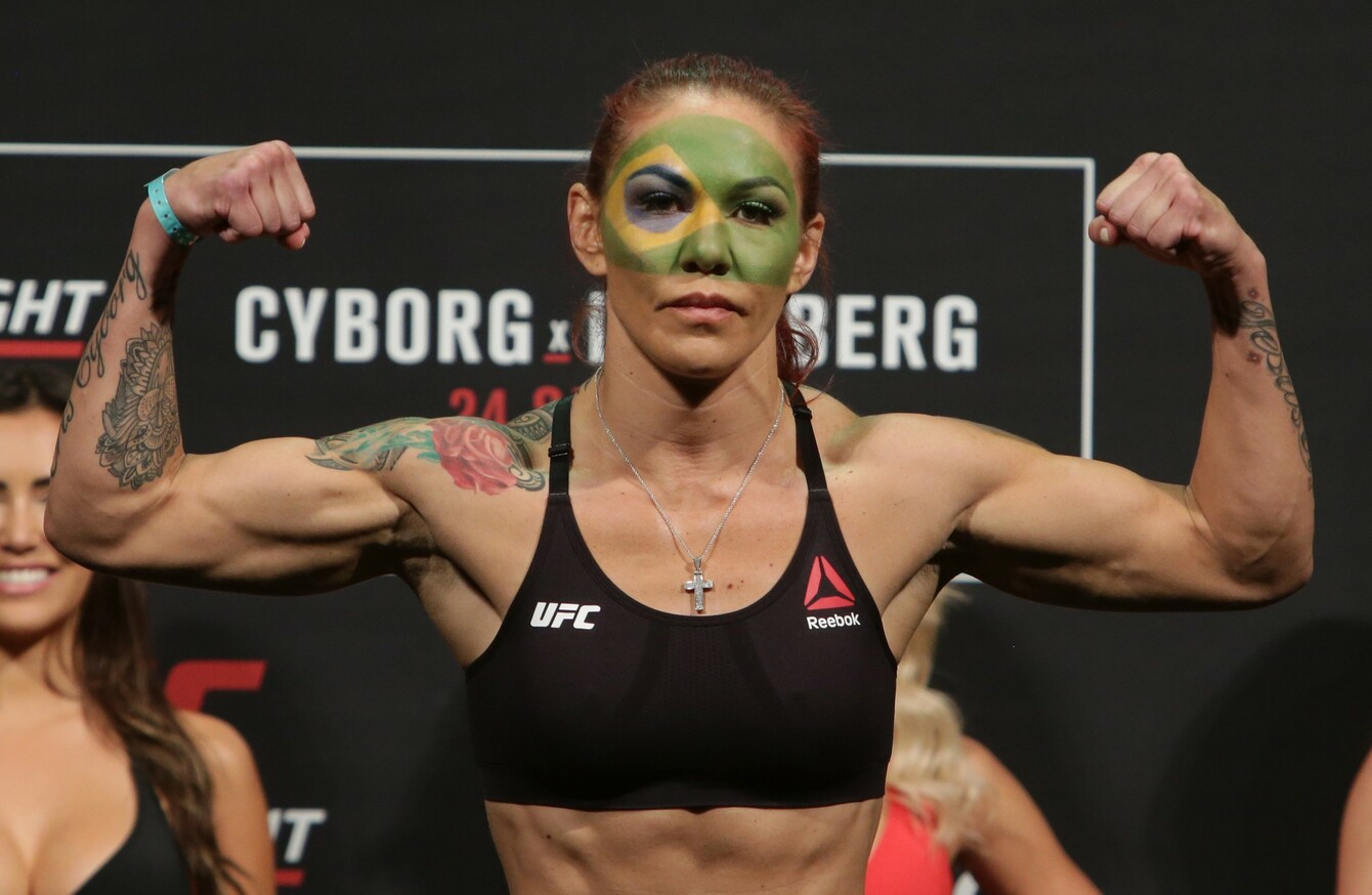 UFC star Cristiane 'Cyborg' Justino gets potential Anti-Doping Policy ...