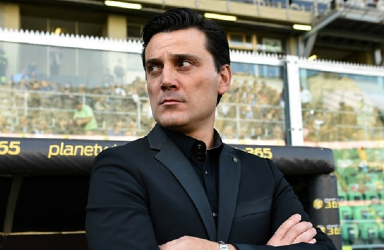Vincenzo Montella is 'painting a masterpiece' at Milan · The42