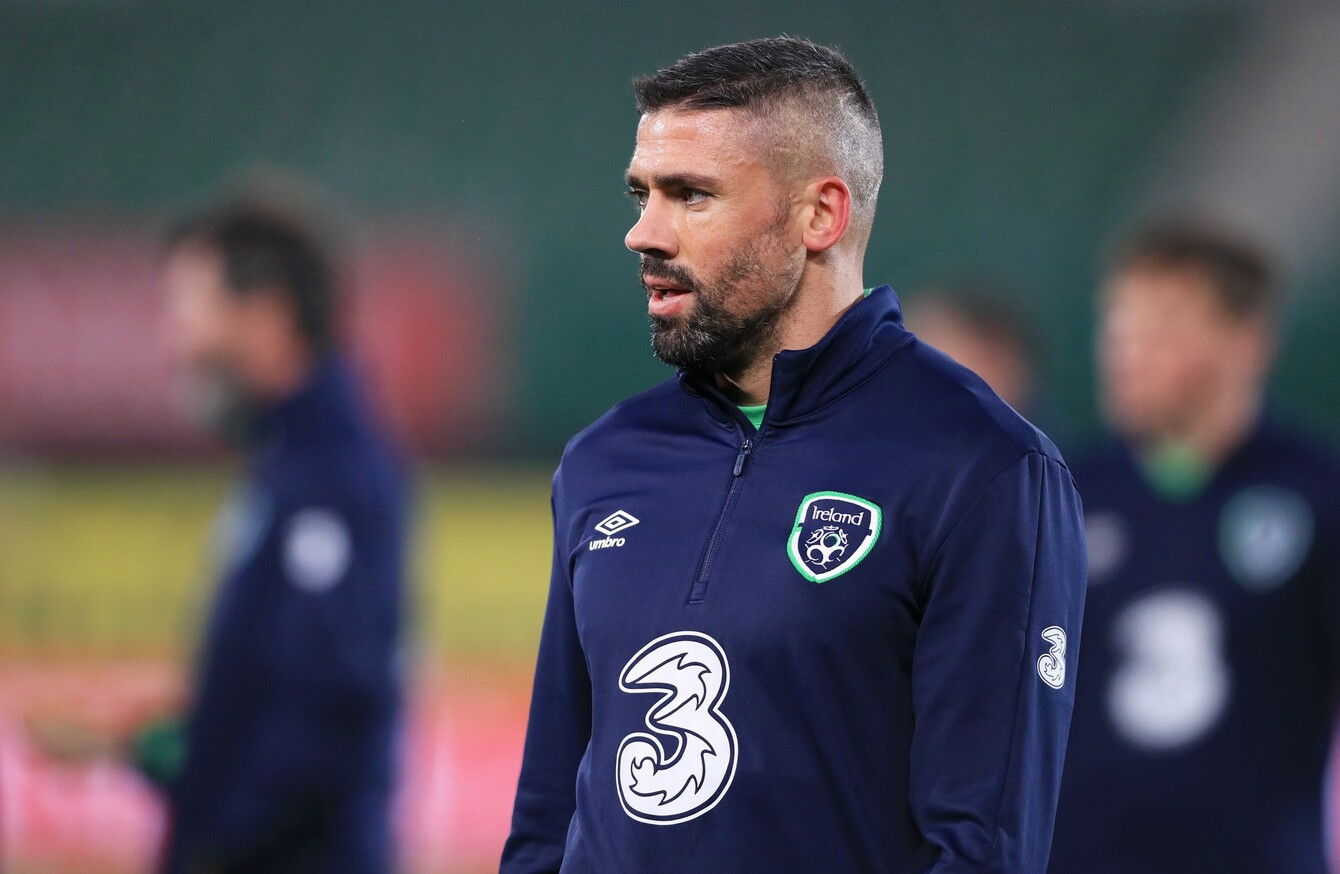 Jon Walters emerges as a doubt for Ireland's crucial World Cup qualifier