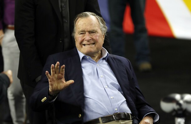 Former US president George Bush Sr in intensive care due to respiratory ...