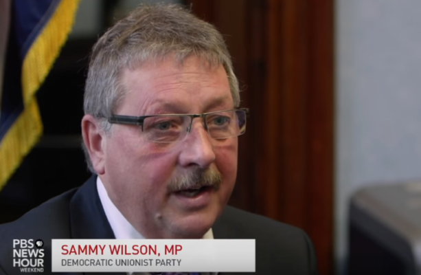 The DUP's Sammy Wilson told a US TV station that it's okay to compare ...